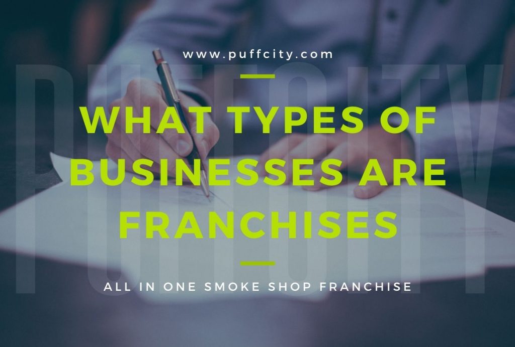What Types of Businesses are Franchises - Puffcity Franchise